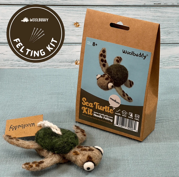 Sea Turtle Needle Felting Kit – Living the Dream Alpaca Farm