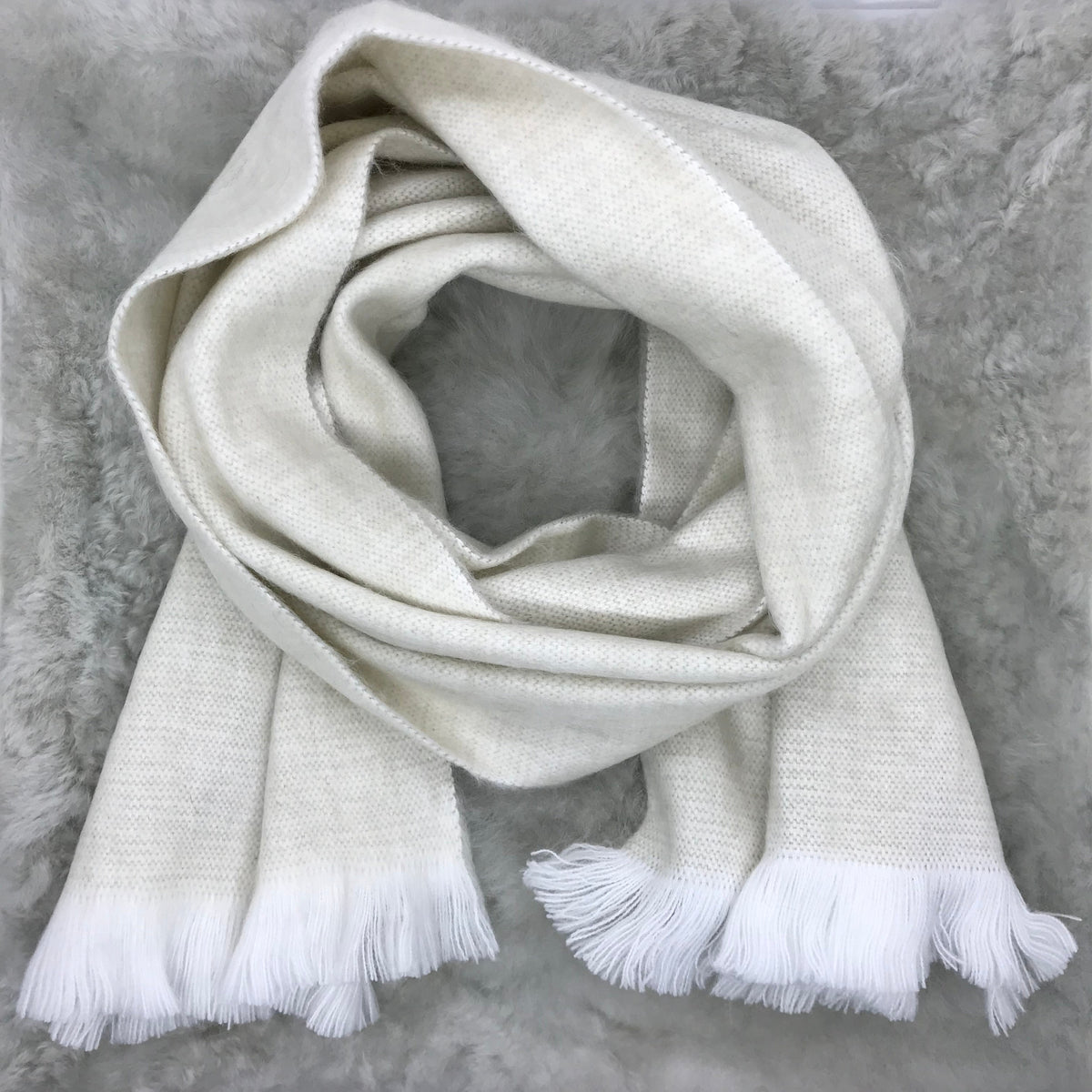 Sweet Cream Woven Scarf – Living the Dream Alpaca Farm