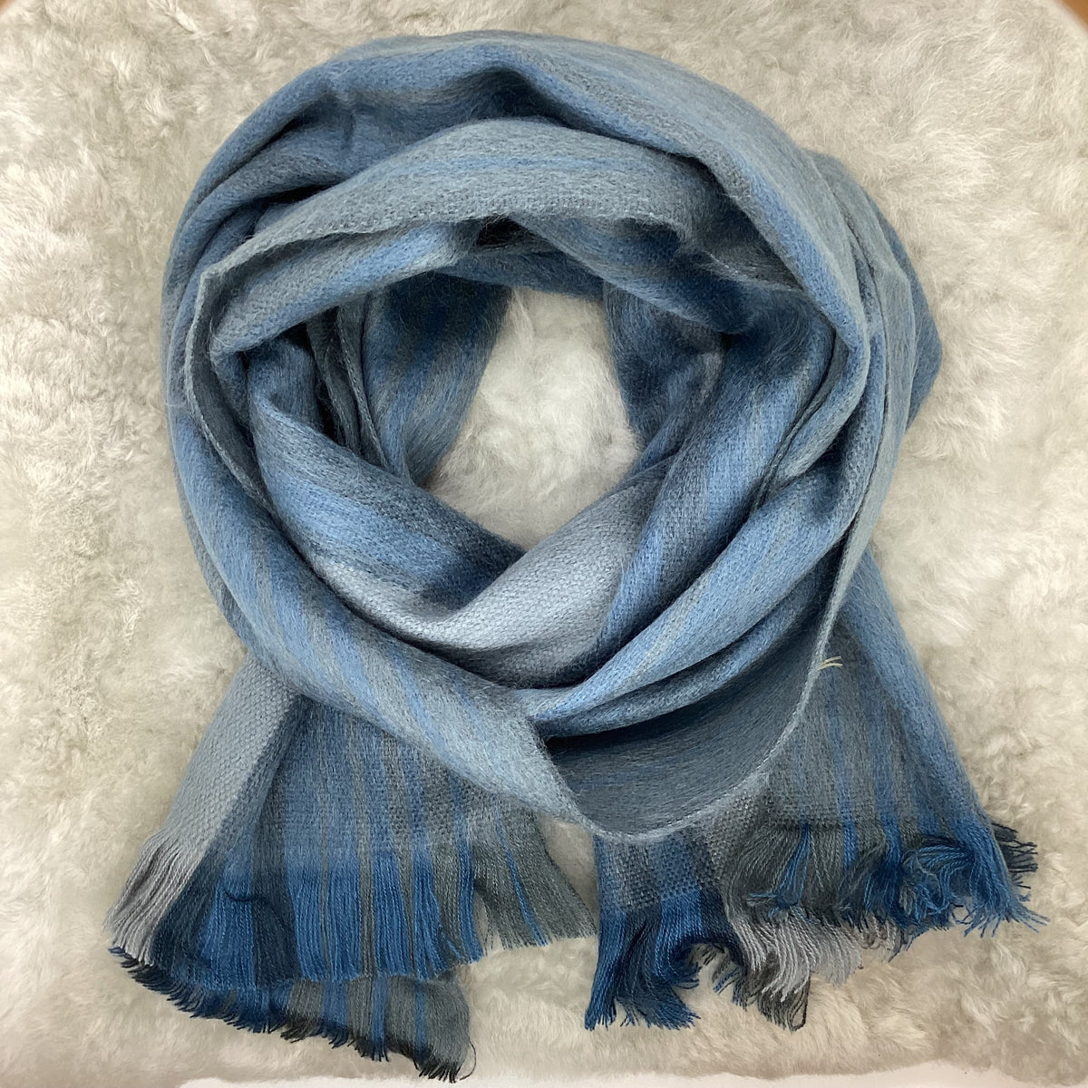 Whirlpool Woven Scarf – Living the Dream Alpaca Farm